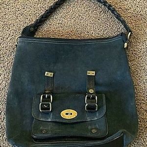 Mulberry | Bags | Mulbery Womens Handbag Green Suede Authentic | Poshmark